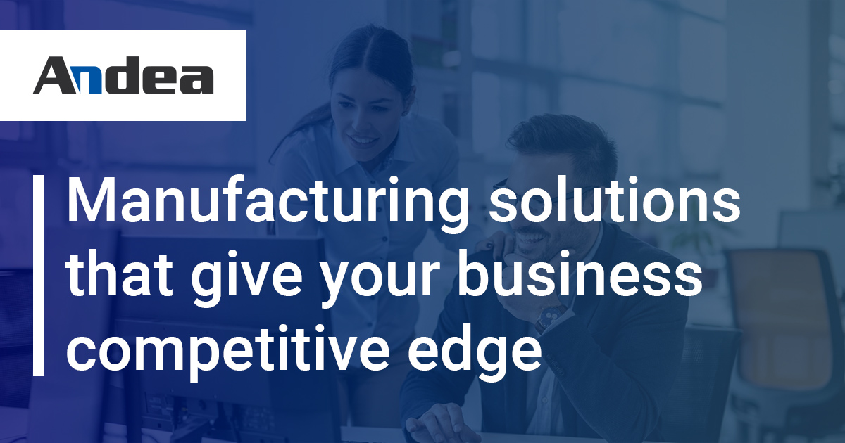 Andea provides manufacturing solutions like MOM, MES, APS from DELMIA